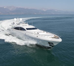 Yacht Launch: the Second Unit of the Mangusta 132 Series from ...