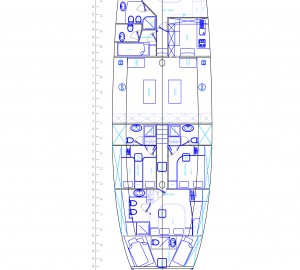 Layout Image Gallery - Yacht CASSIOPEIA - Layout - Layout Rendering ...