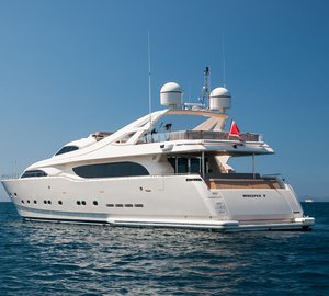 WHISPER V Yacht Charter Details, Ferretti | CHARTERWORLD Luxury Superyachts