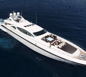 ZEUS Yacht Charter Details, Mangusta 165 Superyacht | CHARTERWORLD ...