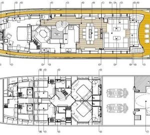 Layout Image Gallery - Yacht PARSIFAL III By Perini Navi - General ...