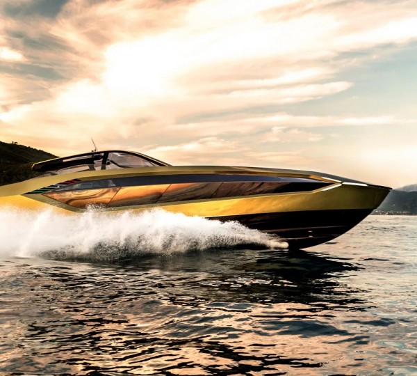 FAST ONE Yacht Charter Details, Tecnomar 63 for Lamborghini ...