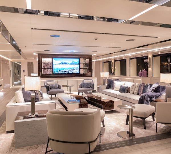 Main Deck Image Gallery - Main Deck Galley - Main Deck Hallway – Luxury ...
