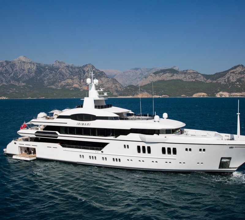Additional photos of the 134m SERENE yacht on the French Riviera ...