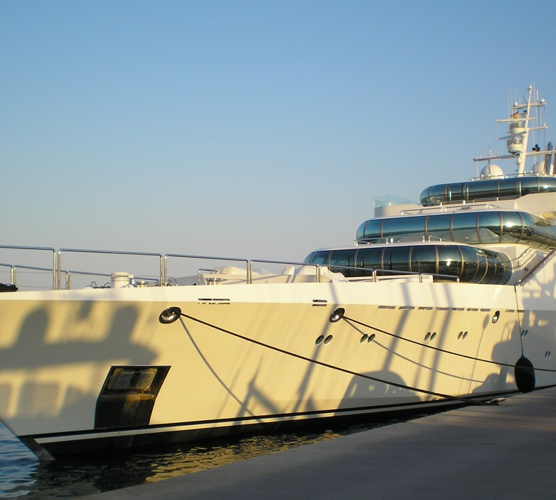 Yacht ENIGMA, Blohm + Voss | CHARTERWORLD Luxury Superyacht Charters