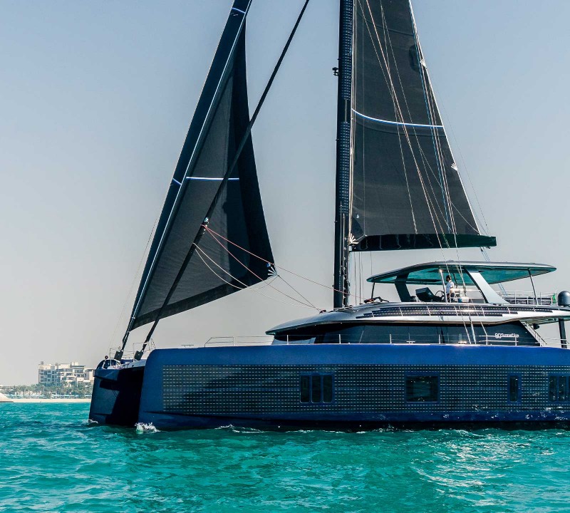 Yacht MARIE-JOSEPH, Sunreef 80 Eco | CHARTERWORLD Luxury Superyacht ...