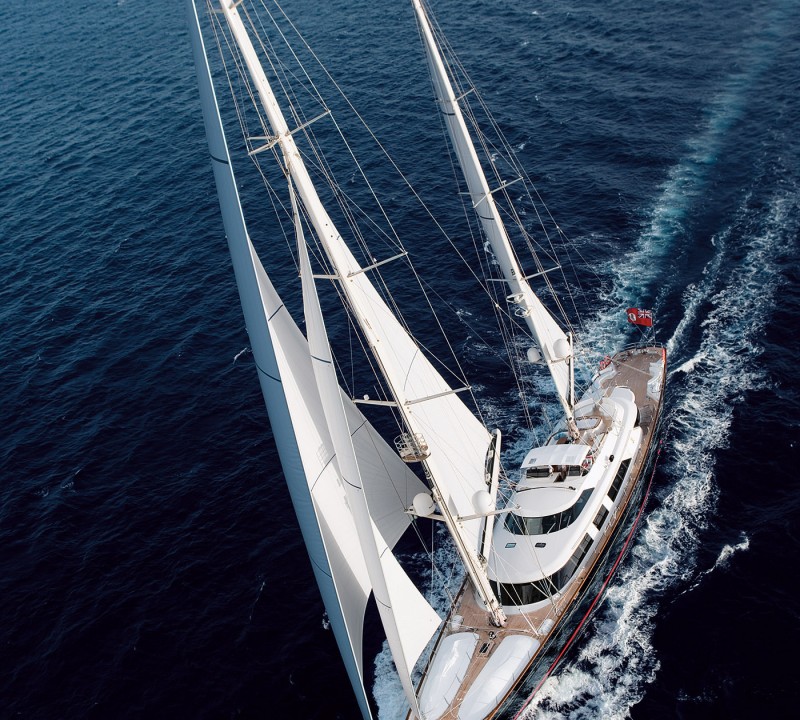 Yacht TAMSEN, Perini Navi | CHARTERWORLD Luxury Superyacht Charters