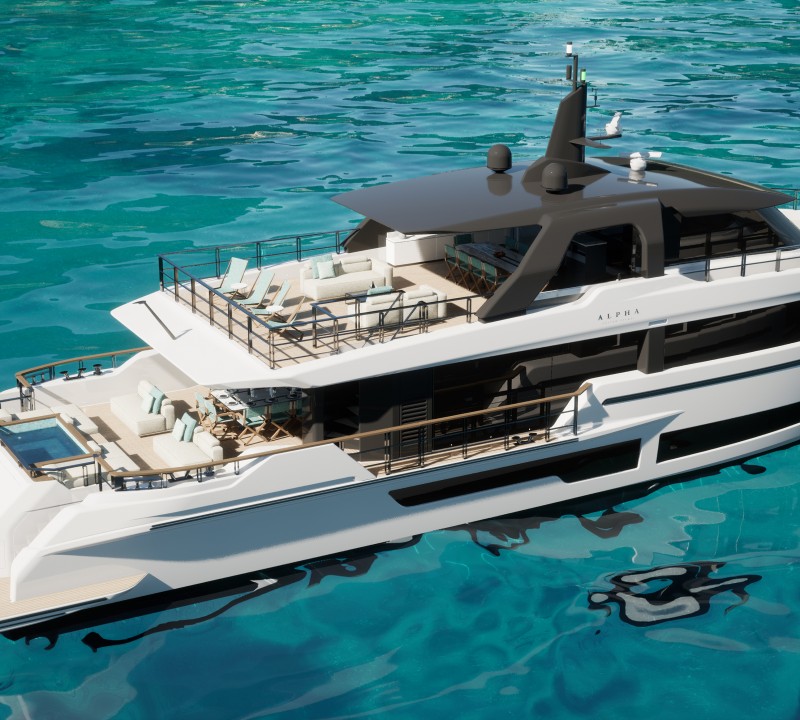 Yacht ALPHA SQUALO TRENTA , Alpha Yachts | CHARTERWORLD Luxury ...