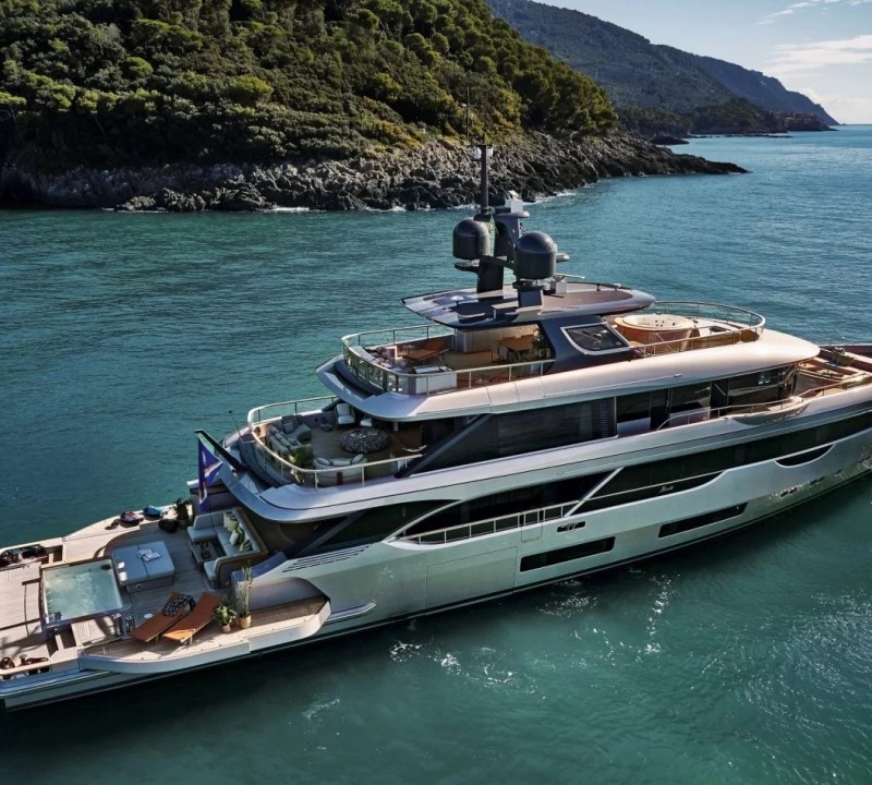 Luxury SuperYacht EQUUS Launched by Benetti in Italy — Yacht Charter ...