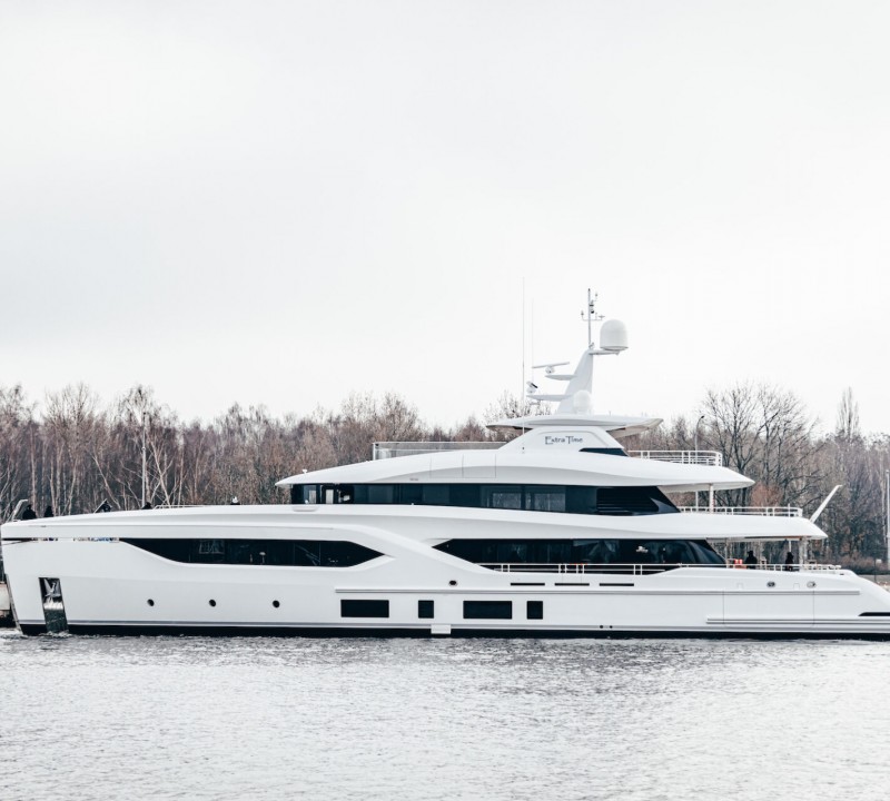Conrad Shipyard presented the latest 35m superyacht Conrad 115 at the ...