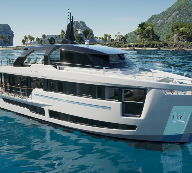 Yacht ALPHA SQUALO TRENTA , Alpha Yachts | CHARTERWORLD Luxury ...