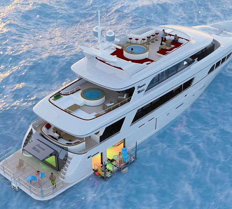 PRINCESS MELDA Yacht Charter Details, Custom Built | CHARTERWORLD ...