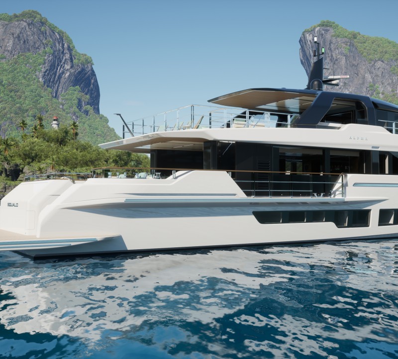Yacht ALPHA SQUALO TRENTA , Alpha Yachts | CHARTERWORLD Luxury ...