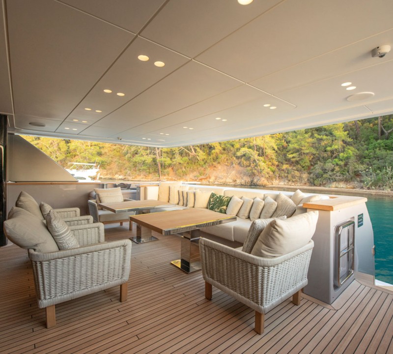 Yacht VERVEINE, Sanlorenzo SD118 | CHARTERWORLD Luxury Superyacht Charters