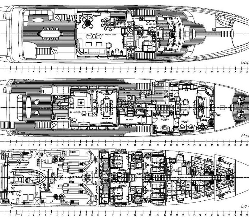 ALFA NERO - Layout Plan – Luxury Yacht Browser | by CHARTERWORLD ...