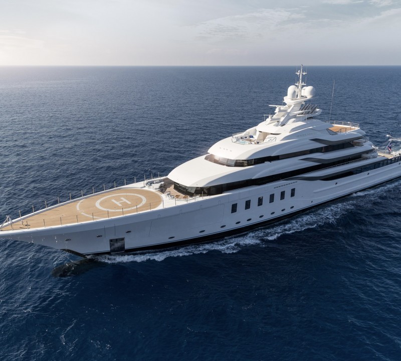 The Largest Top 100 Private Luxury Charter Yachts & Superyachts in the ...