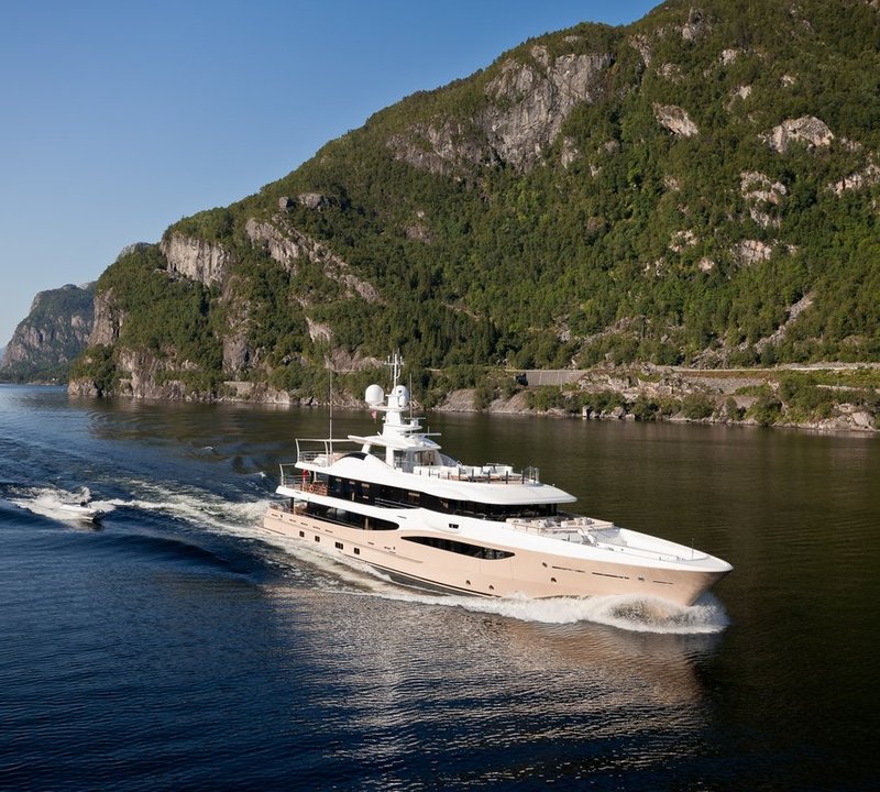 AMELS is on the up and up – launch of massive 83-metre yacht HERE COMES ...
