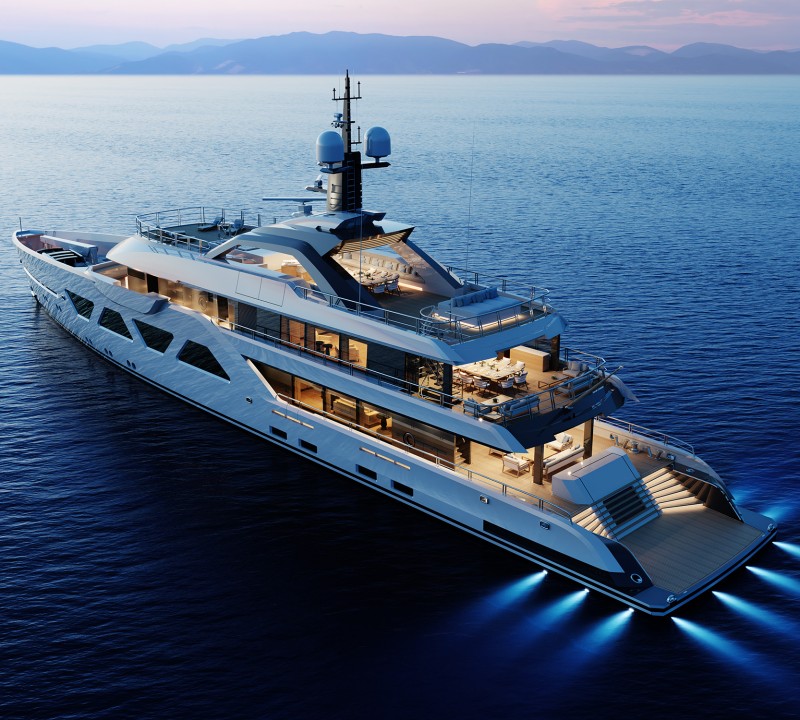Yacht KHALIDAH, Amels | CHARTERWORLD Luxury Superyacht Charters