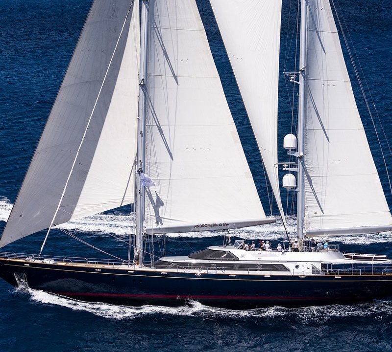 ANDROMEDA LA DEA Yacht Charter Details, Perini Navi | CHARTERWORLD ...