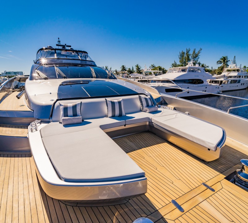 Eagerly awaited launch of first Riva 88’ Florida Yacht — Yacht Charter ...