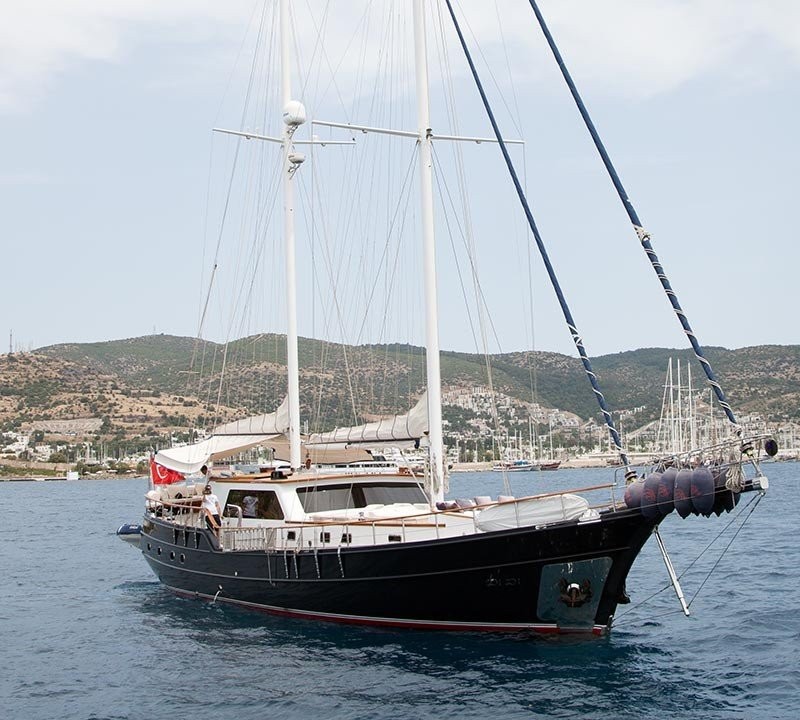 Motor Sailor Kimera Yacht Charter Details, Amalfi classic crewed ...