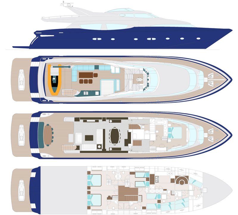 Plans Image Gallery – Luxury Yacht Browser | by CHARTERWORLD Superyacht ...