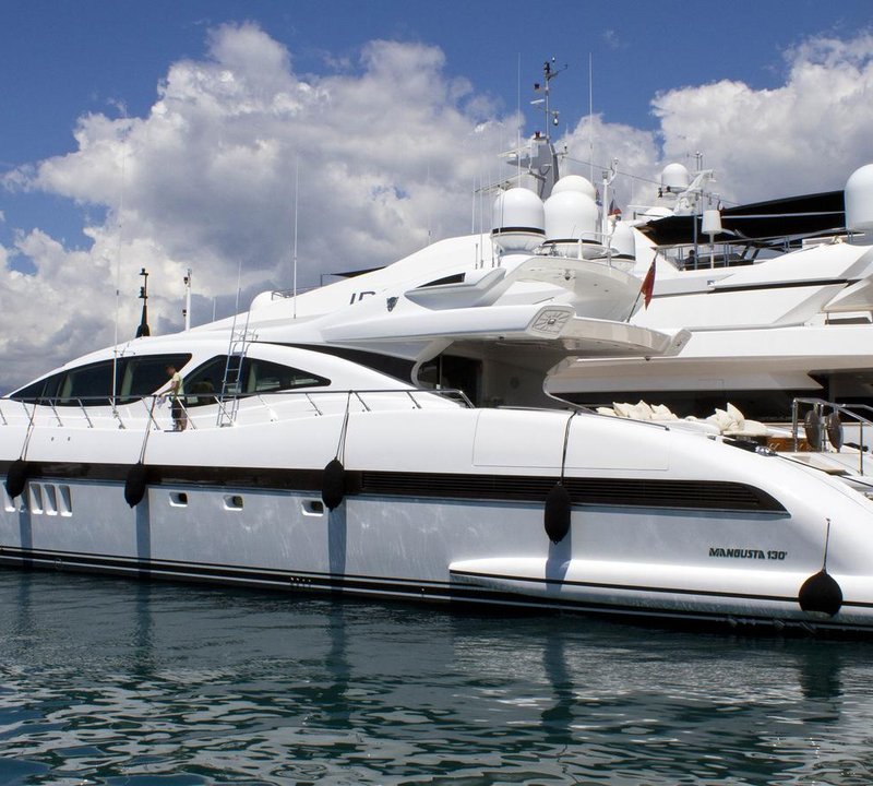 A List Of Mangusta That Are Available For Your Luxury Yacht Vacation.