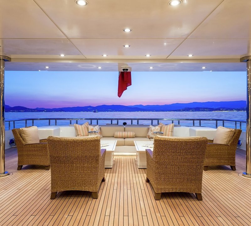 Mighty 80m OCEANCO Mega Yacht STARGATE underway — Yacht Charter ...