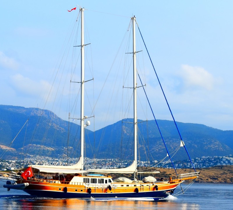 KAYA GUNERI IV Yacht Charter Details, Custom Traditional Gulet ...