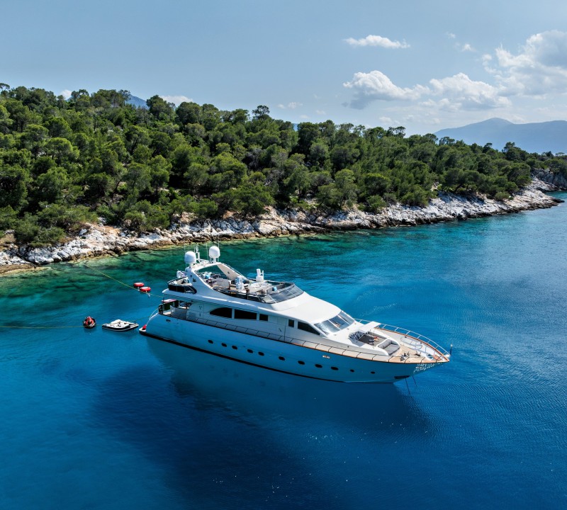 Charter newly refitted open yacht Pure One in the Mediterranean — Yacht ...