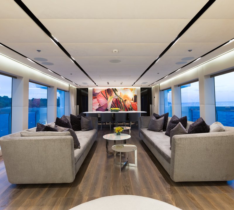Salon Image Gallery - Salon - Motor Yacht O'PATI - Salon – Luxury Yacht ...