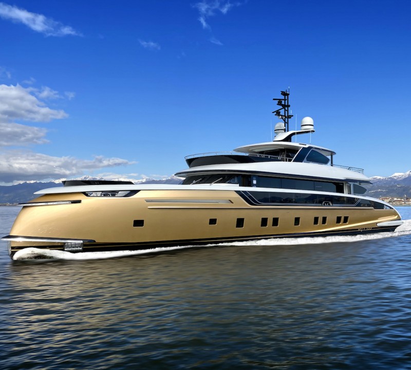 Hull Wrap for new DYNAMIQ superyacht series models by Wild Group ...