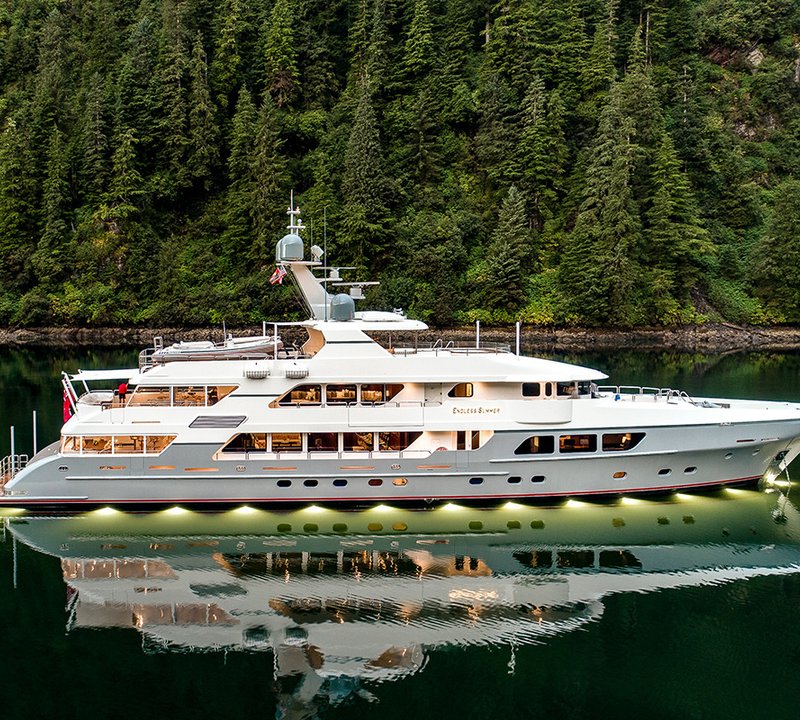 Yacht ENDLESS SUMMER, Delta Marine | CHARTERWORLD Luxury Superyacht ...