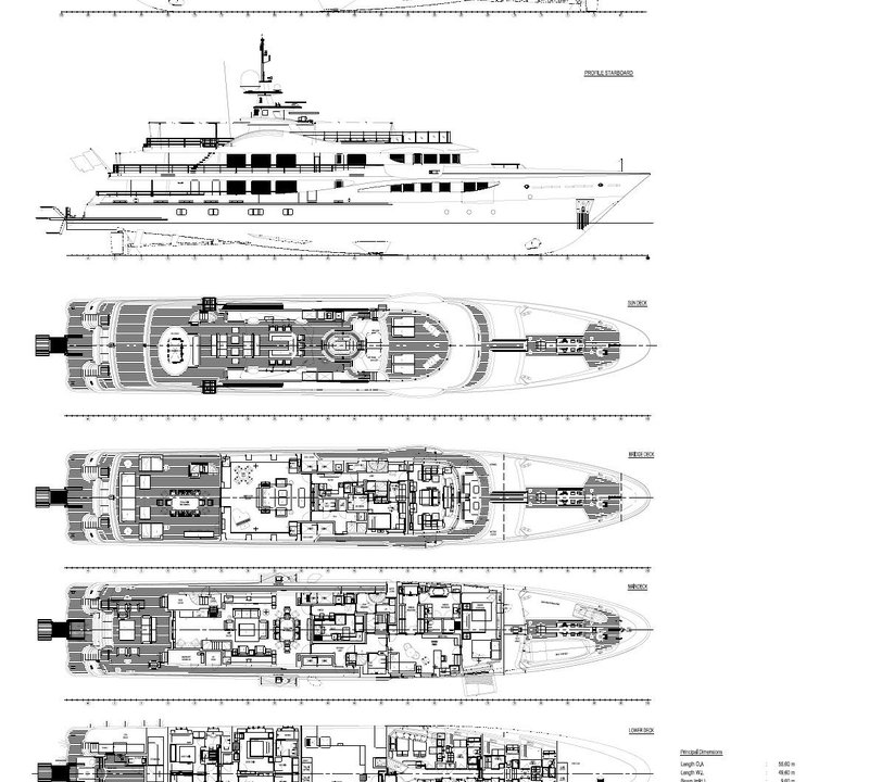 Layout Image Gallery - Yacht NOMAD - Layout - Layout – Luxury Yacht ...