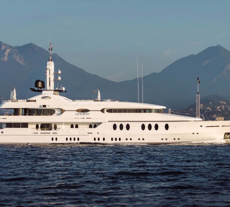 AMELS is on the up and up – launch of massive 83-metre yacht HERE COMES ...