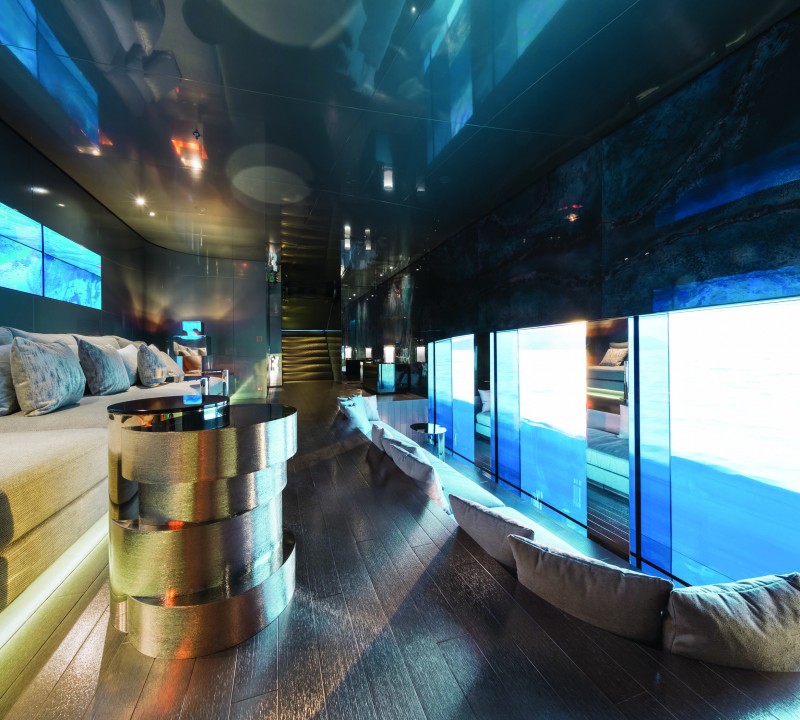 84M CUSTOM SUPERYACHT - Master Suite Dressing Room – Luxury Yacht ...