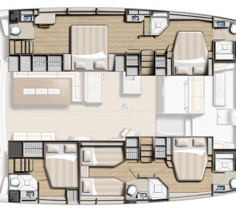 SIGNATURE CONCEPT BALI 5.4 Yacht Charter Details, Catana Group ...