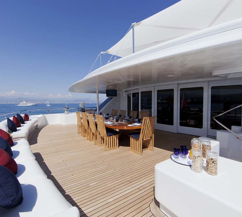 Upper Deck Image Gallery – Luxury Yacht Browser | by CHARTERWORLD ...