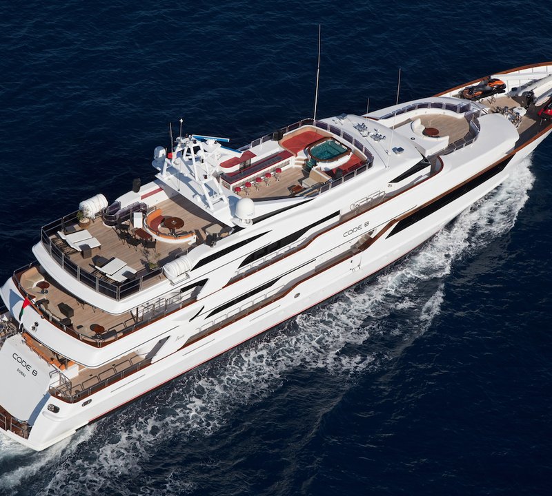 Yacht CODE 8, Benetti Yachts | CHARTERWORLD Luxury Superyacht Charters