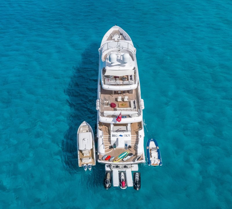 BIG SKY Yacht Charter Details, Oceanfast | CHARTERWORLD Luxury Superyachts
