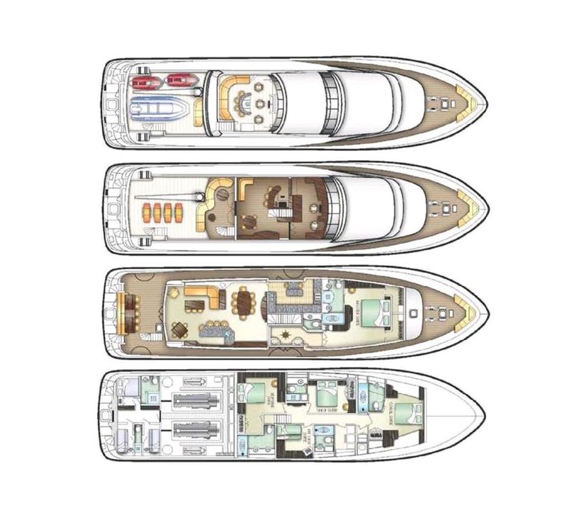 Inace Yachts deliver 37m explorer yacht FAR FAR AWAY — Yacht Charter ...