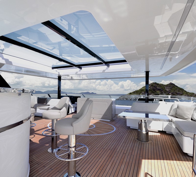 Yacht 80 Sunreef Power, | CHARTERWORLD Luxury Superyacht Charters
