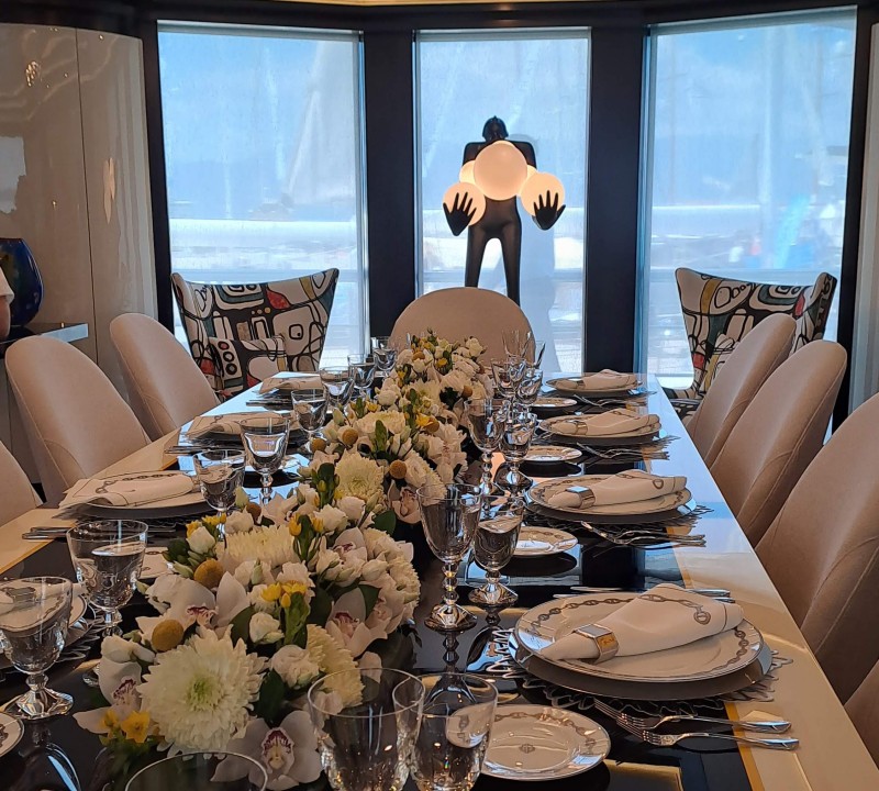 Motor Vessel ARIA AMAZON Yacht Charter Details, Custom designed motor ...