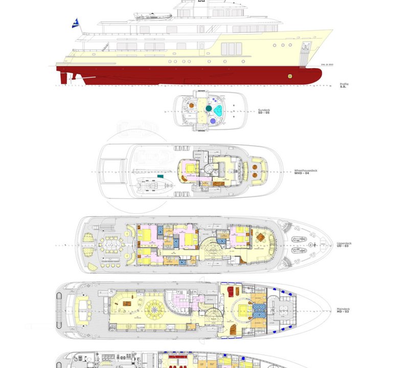 Layout Image Gallery - Layout - Layout Plan – Luxury Yacht Browser | by ...