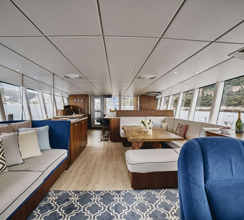 ICEBERG Yacht Charter Details, a Dashew Offshore FPB 97 Superyacht ...