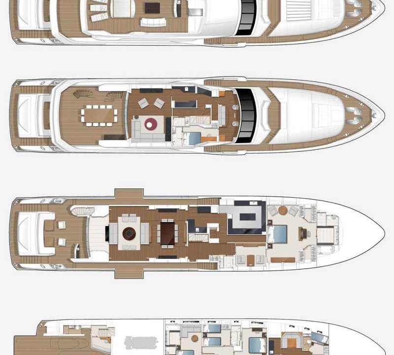 Eagerly awaited launch of first Princess 30M Superyacht — Yacht Charter ...