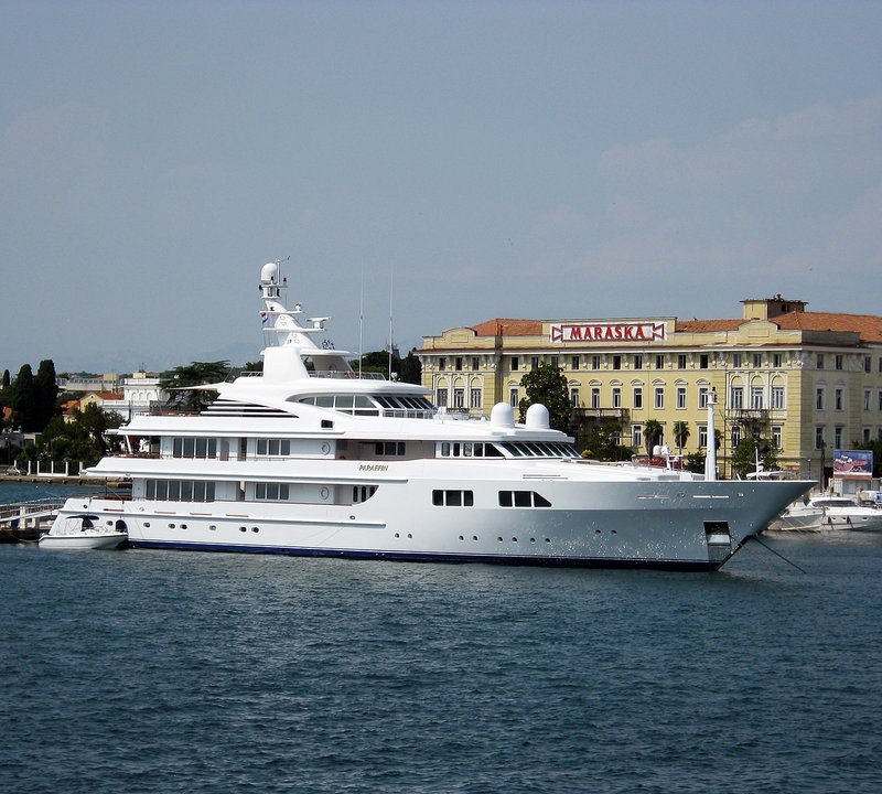 Outstanding 62m Feadship Motor Yacht POSITIVE CARRY underway — Yacht ...