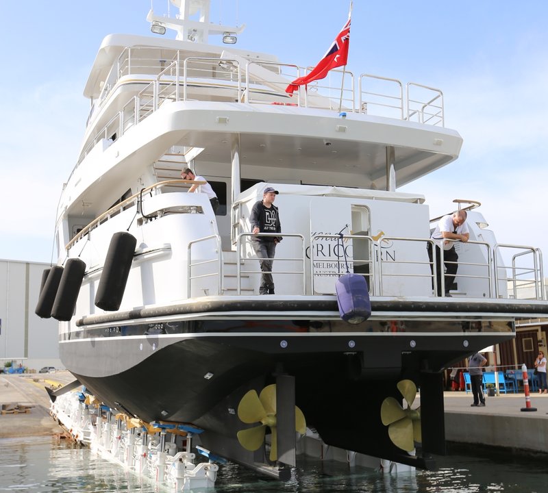 Yacht BEYOND CAPRICORN, Bering 80 | CHARTERWORLD Luxury Superyacht Charters