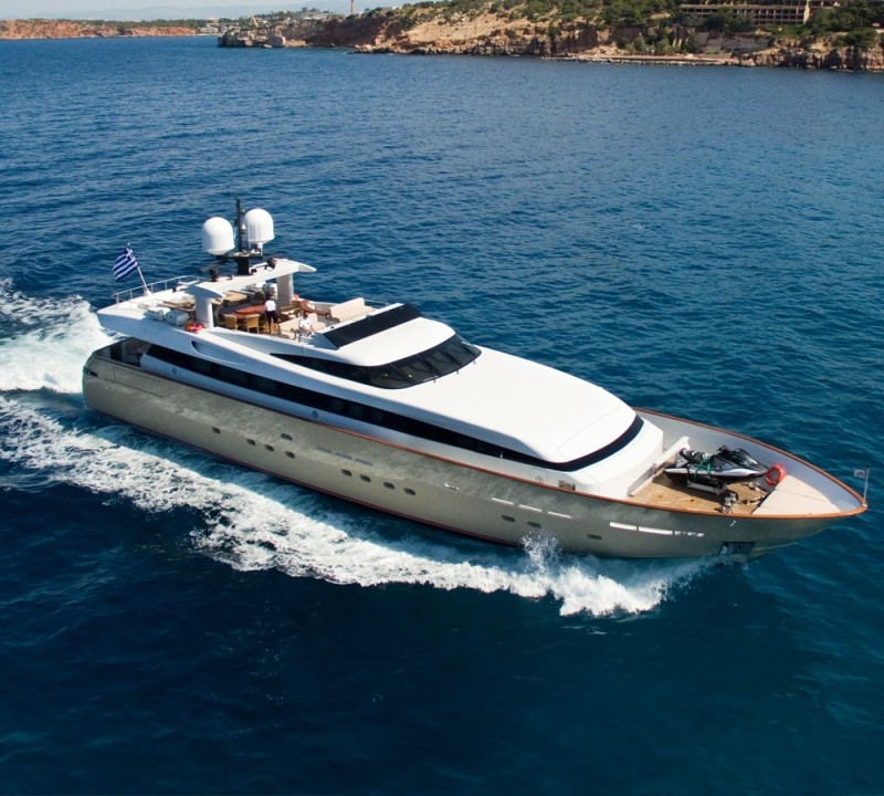 48m luxury yacht Andiamo launched by Baglietto — Yacht Charter ...