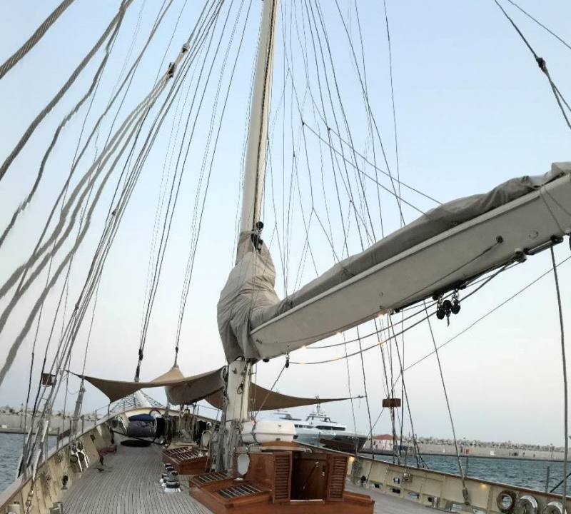 MALCOLM MILLER Yacht Charter Details, John Lewis & Sons | CHARTERWORLD ...